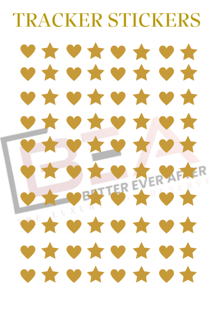 Boss Blueprint Stickers - The Better Ever After